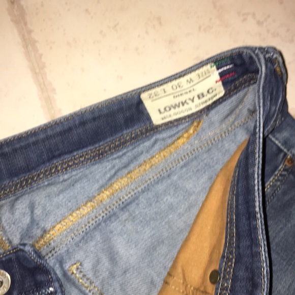 Diesel | Jeans | Diesel Lowky Bc Blue Denim Jeans 332 | Poshmark